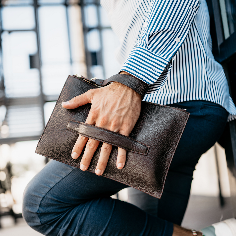 Men's Leather Handbag – GT collection
